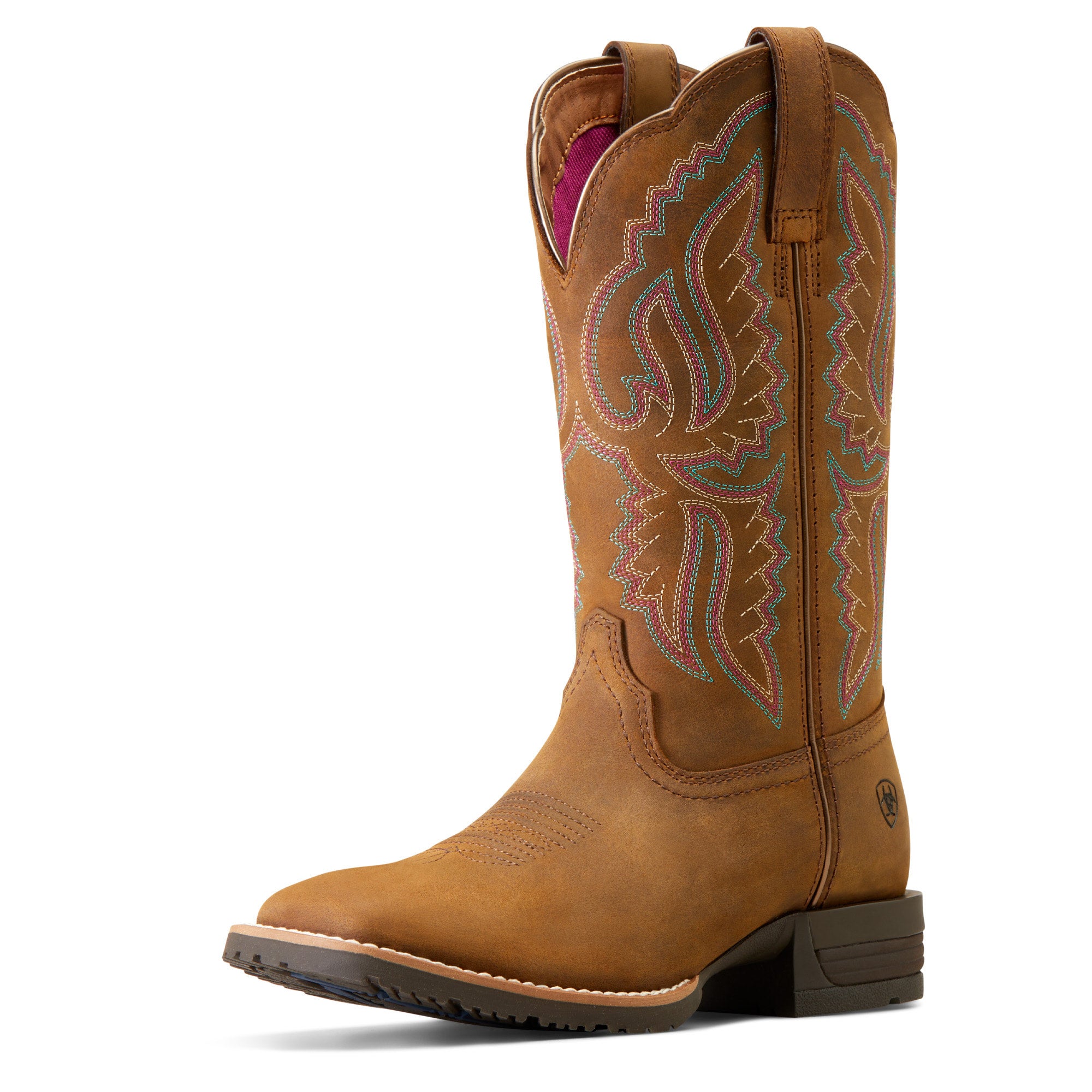 Ariat 10047043 Wms Hybrid Ranchwork Distressed Tan | Centre Boot Company